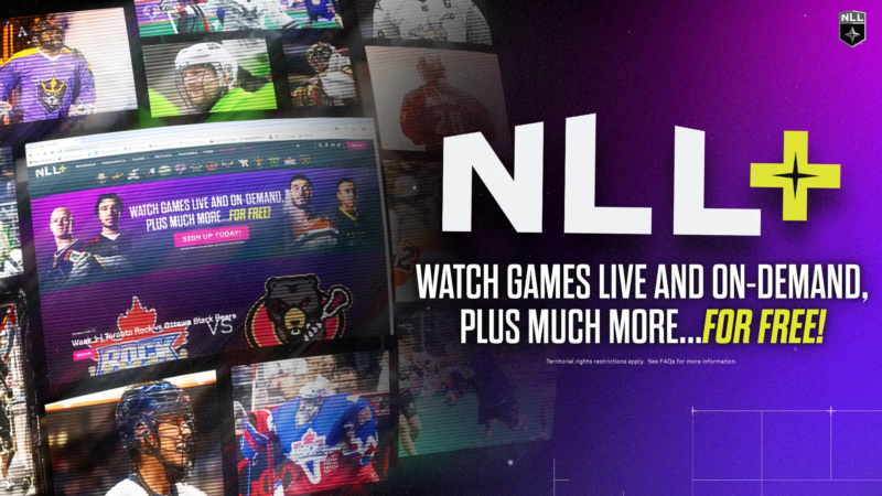 NLL Debuts Multi-Viewer Streaming on NLL+ | Ottawa Black Bears